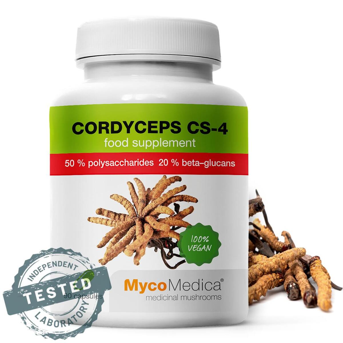 capsules of cordyceps sinensis mycelia