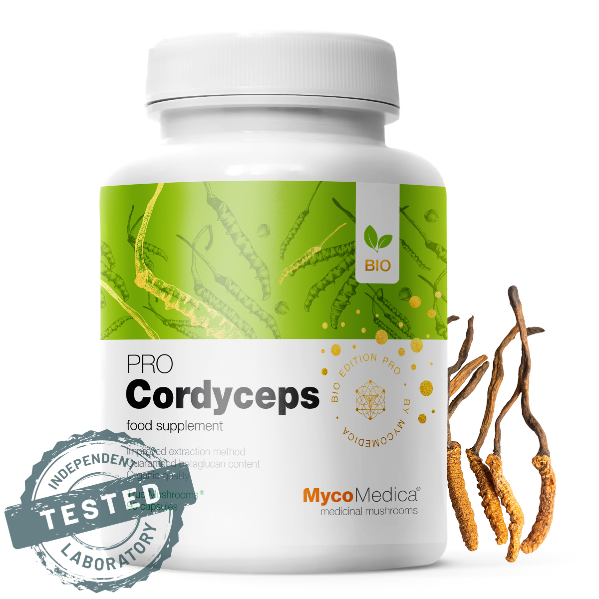 capsules of cordyceps sinensis mycelia