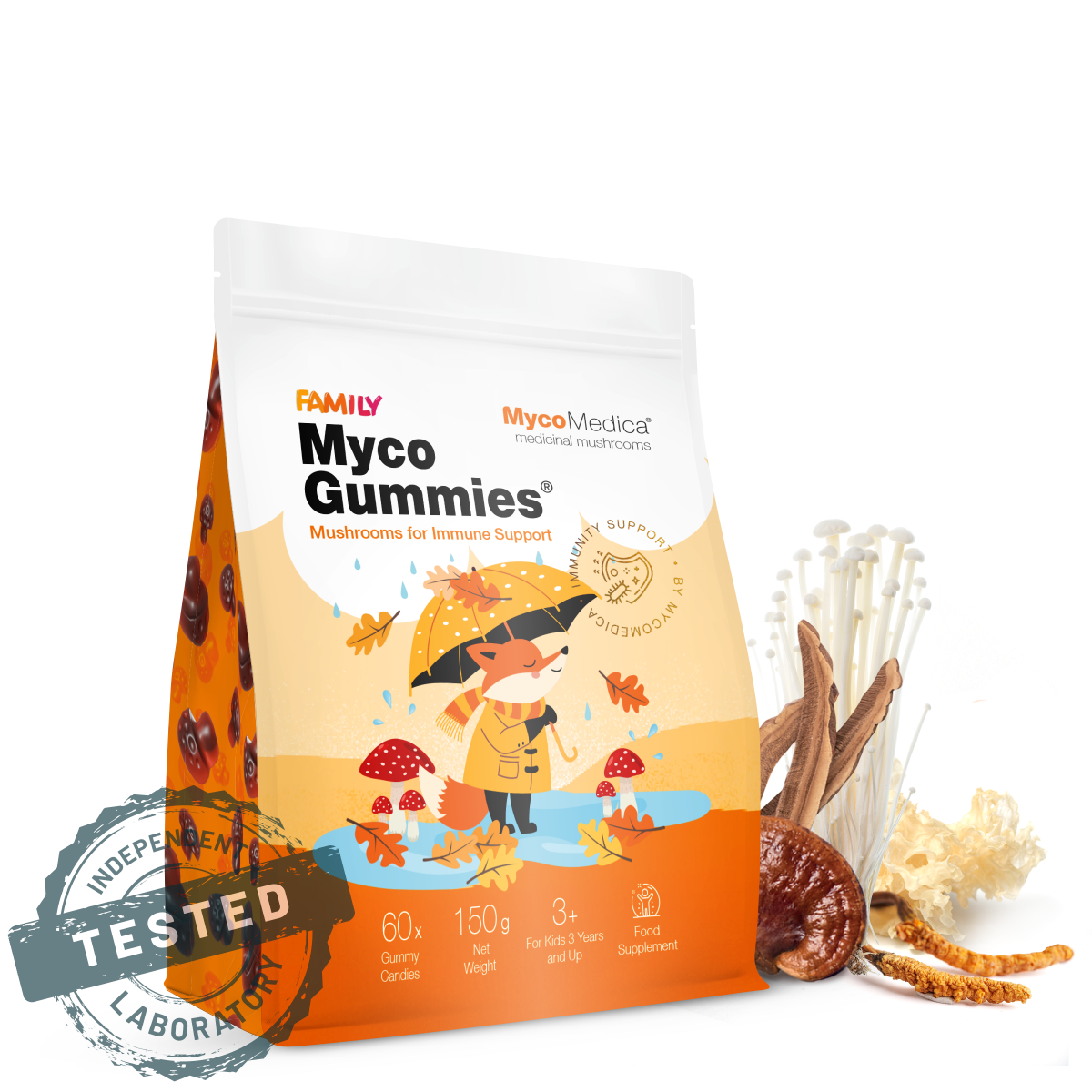 MycoGummies – Gummies with Medicinal Mushrooms | MycoMedica ...
