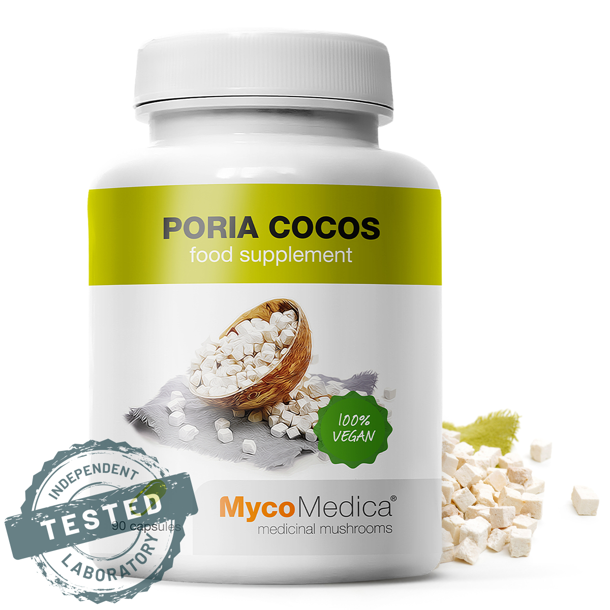Top Grade Poria cocos = MycoMedica. Independently tested - MycoMedica ...